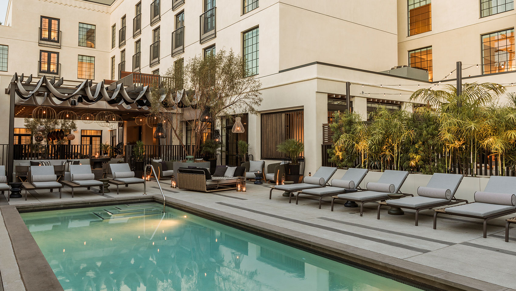 Luxury West Hollywood Hotel Pool Kimpton La Peer Hotel Luxury West Hollywood Hotel Pool Kimpton La Peer Hotel